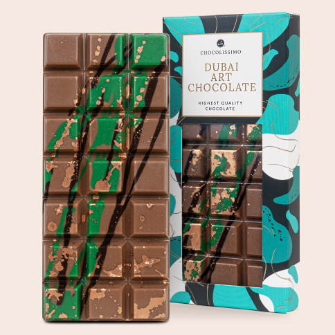 Chocolissimo - Dubai milk chocolate 100 g | ČokoKing.cz